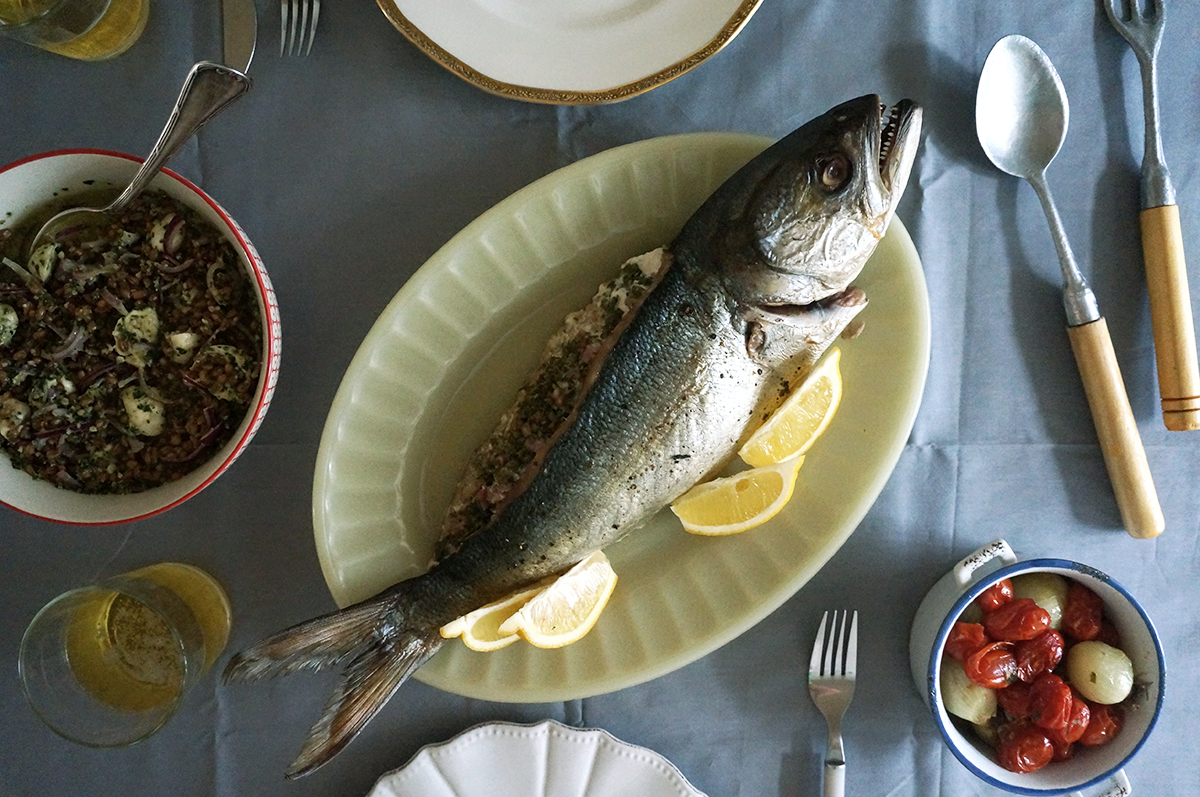 anchova recheada - francinha cooks - receitas & planejamento alimentar